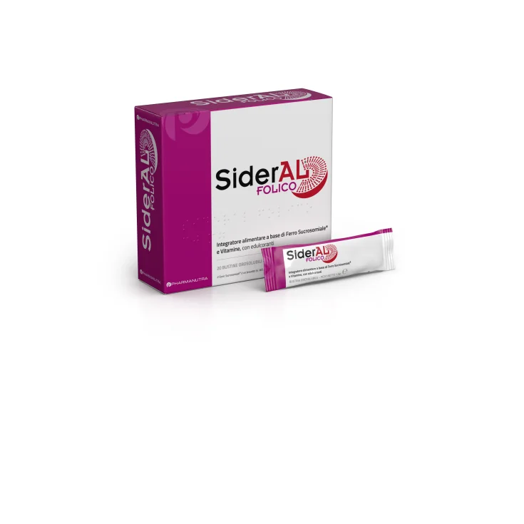 SIDERAL FOLICO PHARMANUTRA 20 BUSTINE - Farmagallo